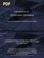 Cubit Estimating Getting Started Guide AU | PDF | Microsoft Excel | Area