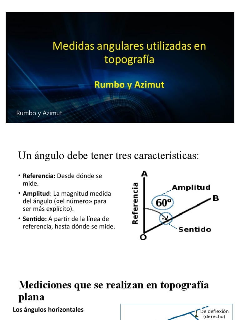 27-10-2016 Rumbo y Azimut | PDF | Azimut | Geofísica
