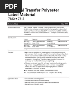 3M 7871 Label Datasheet | PDF | Industrial Processes | Building Materials