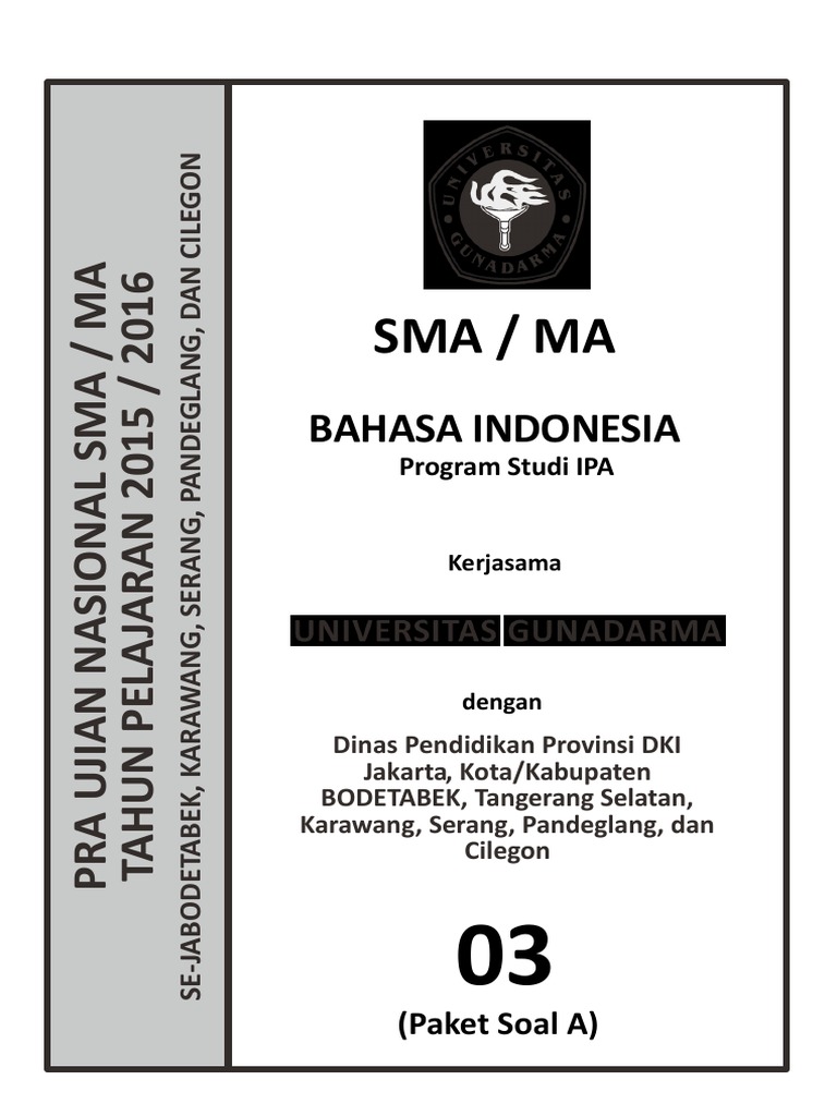 Bahasa Indonesia Ipa Kode A PDF | PDF