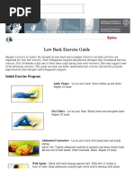 Spine Conditioning Program - OrthoInfo - AAOS | PDF | Anatomical Terms ...