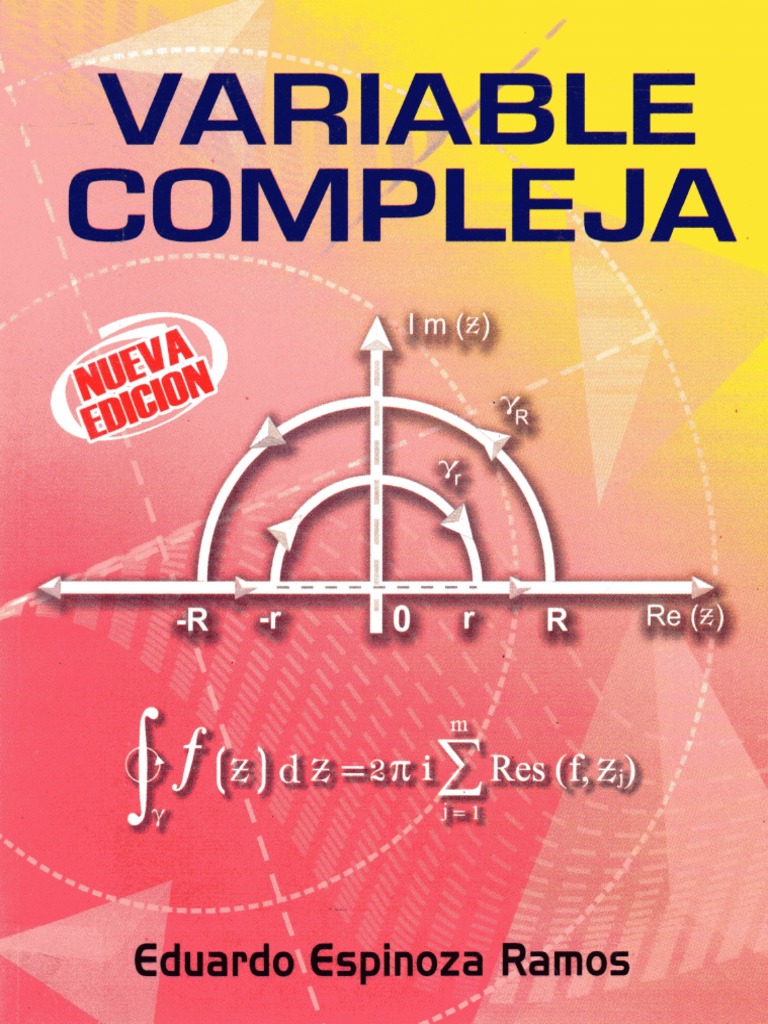 Variable Compleja, (Nueva Edición) - Eduardo Espinoza Ramos | PDF