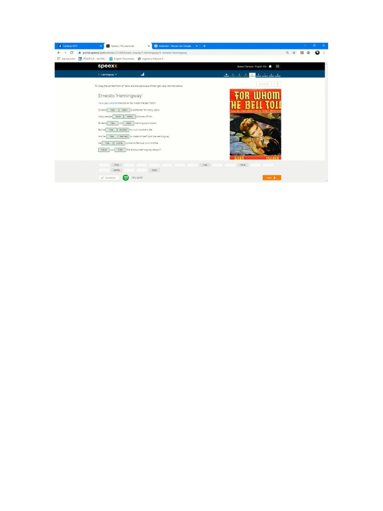 Ucv Speex Nivel Iv - 1 - 5 | PDF