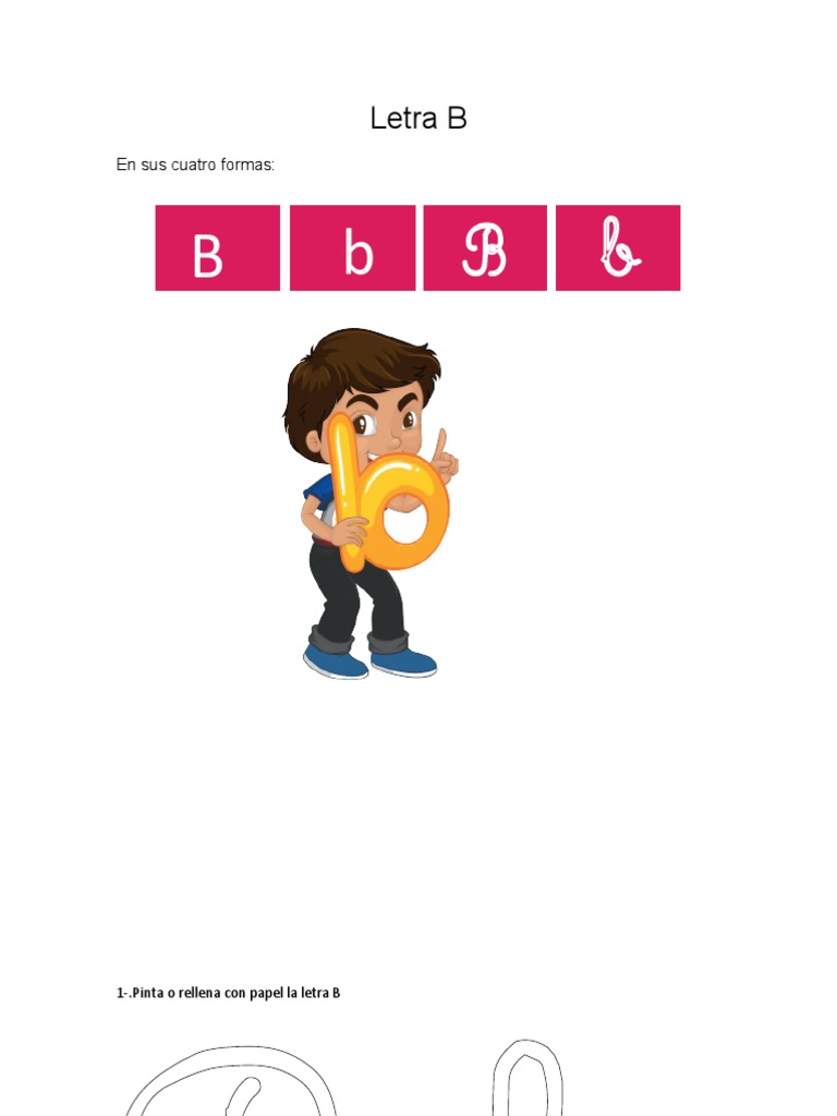 Letra B | PDF
