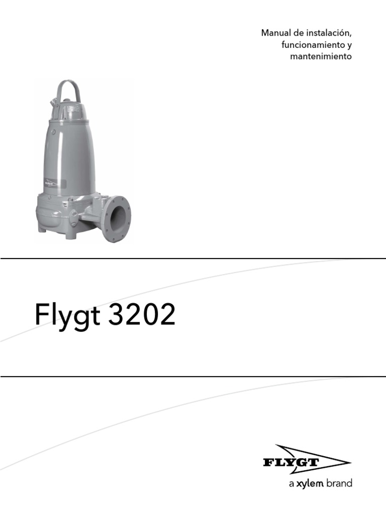 Manual Iom Flygt 3202 180 | PDF | Fahrenheit | Agua