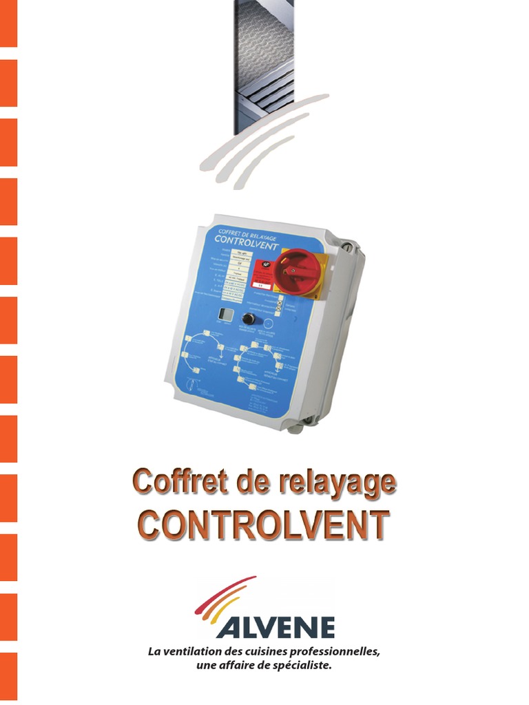 Schéma de Coffret de Relayage Controlvent | PDF | Puissance (physique ...
