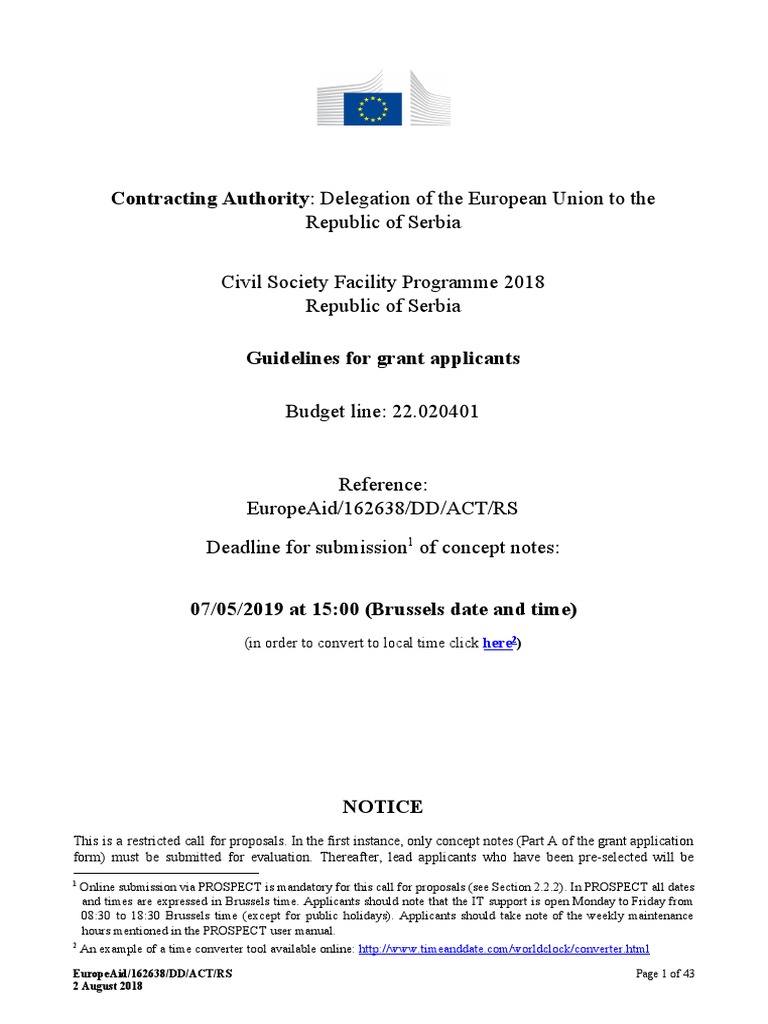 1 CSF 2018 Guidelines For Applicants PDF | PDF | Subsidiary | Policy