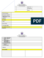 Deped Daily Lesson Log Template | PDF