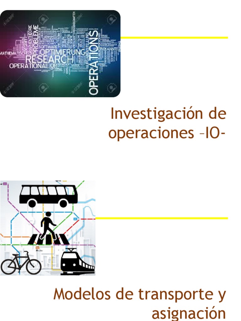 IO - Modelos de Transporte y Asignación 2020 | PDF | Programación ...