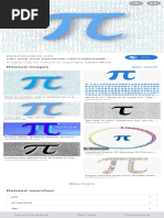 One Million Digits of Pi On One Page! - (Plus Guides and Information) - Pi Day | PDF | Pi ...