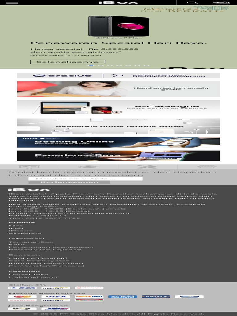 Ibox Online Store - Apple Premium Reseller | PDF | Bisnis | Komputer