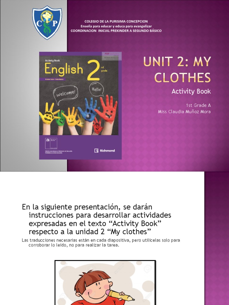 Unit 2 Activity Book Segundo | PDF