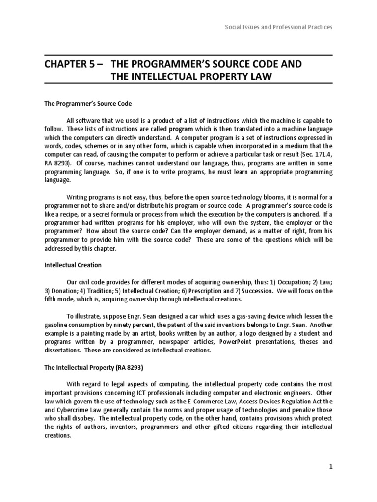 The Programmer's Source Code | PDF | Copyright Infringement | Trademark