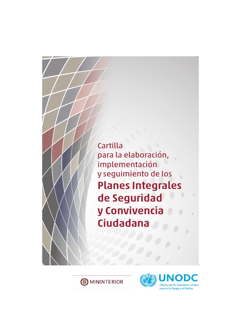 Guía para Planes de Seguridad Ciudadana | PDF | Seguridad | Colombia