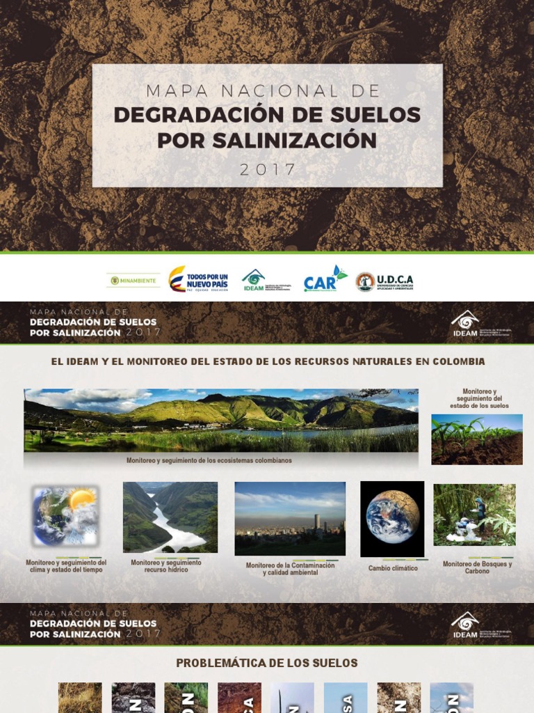 Lanzamiento Mapa Salinizacion FN OPT | PDF | Suelo | Colombia