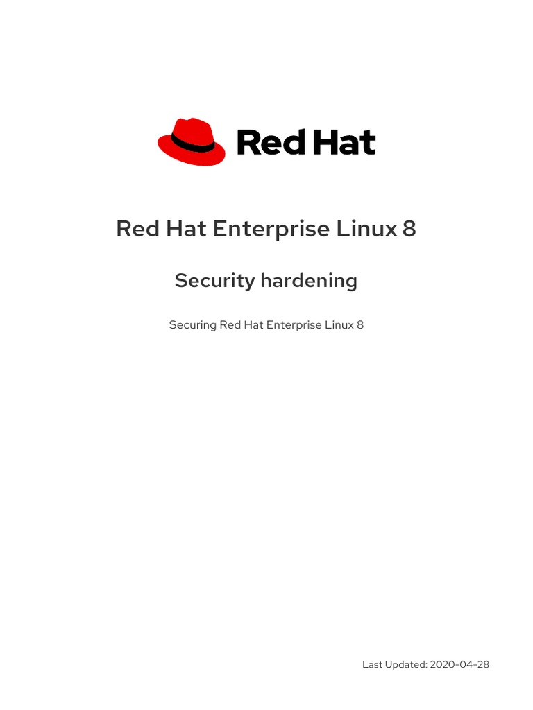 Red Hat Enterprise Linux-8-Security hardening-en-US | PDF | Information ...