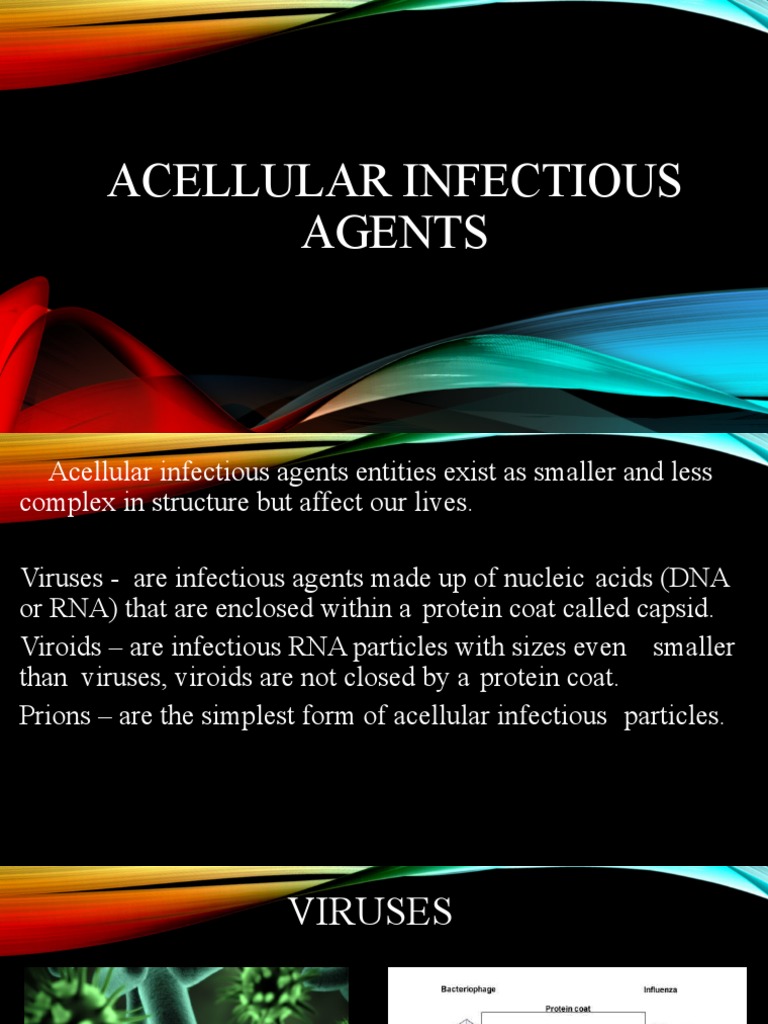 Acellular Infectious Agents | PDF