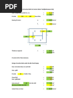 Base Plate Calculation | PDF | Stress (Mechanics) | Continuum Mechanics