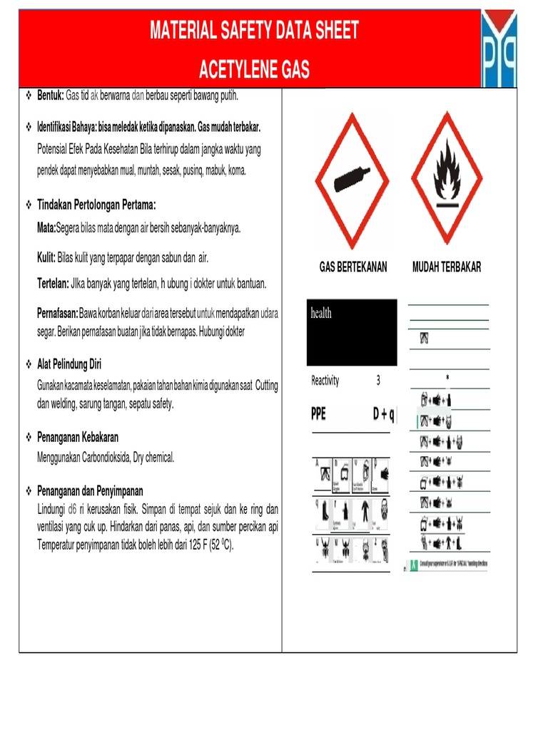 27 MSDS Acetylene | PDF