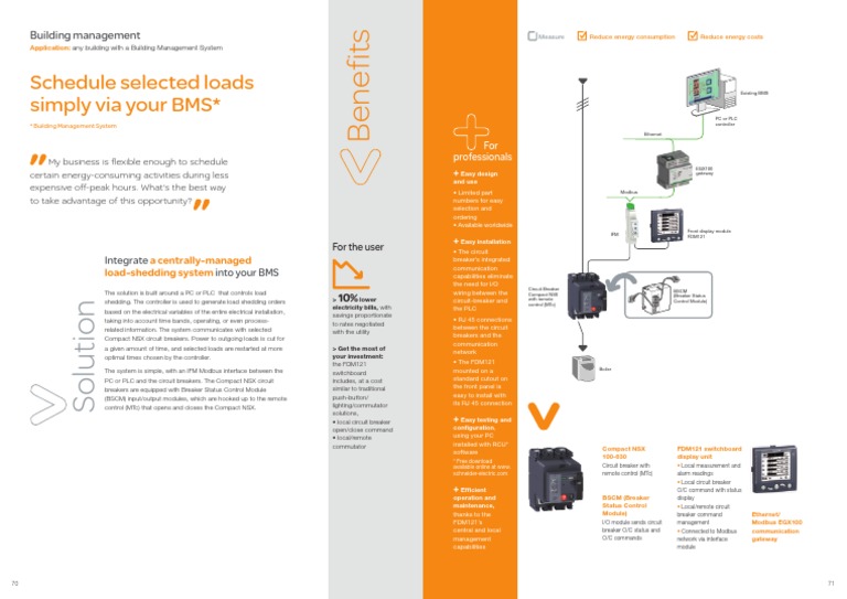 Building Management Schedule Selected Loads | PDF | Programmable Logic ...