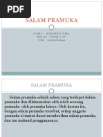 3 Jenis Salam Pramuka Dan Kegunaannya | PDF