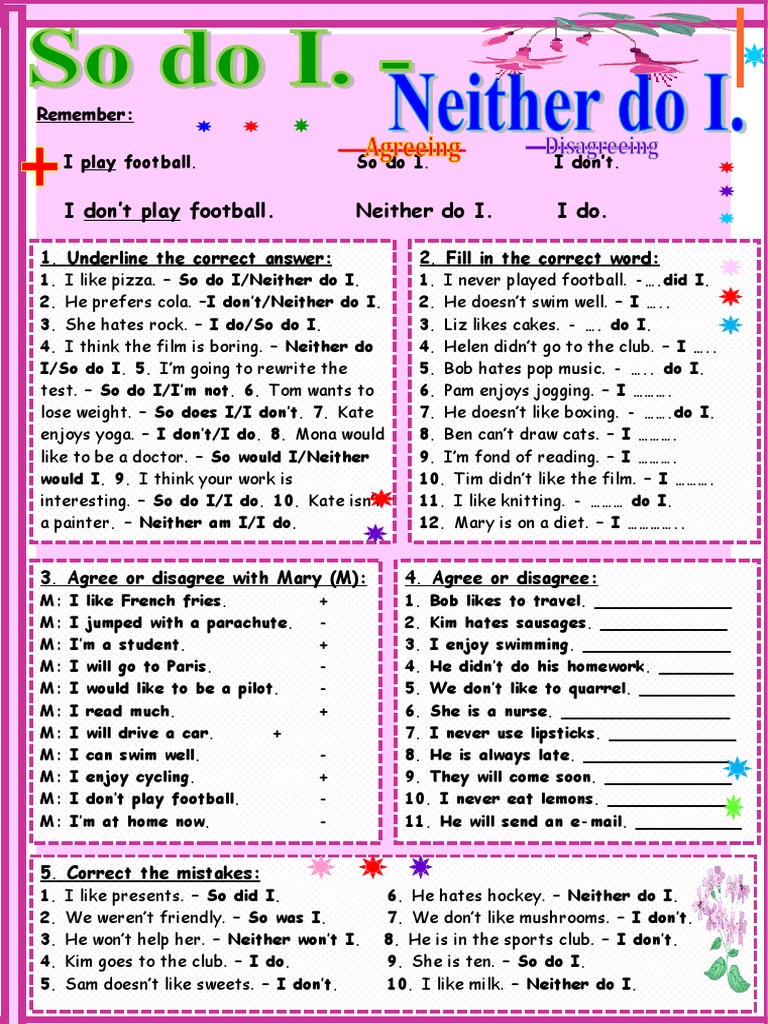 So Do I Neither Do I - 70317 | PDF