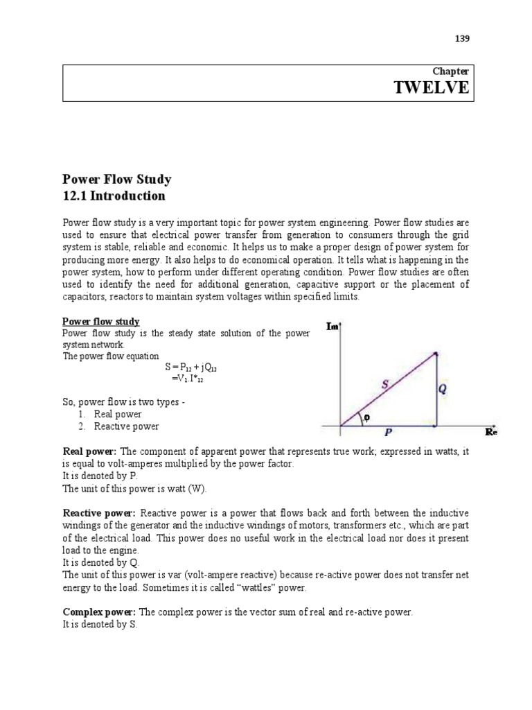 An In-Depth Explanation of Power Flow Studies | PDF | Ac Power | Power ...