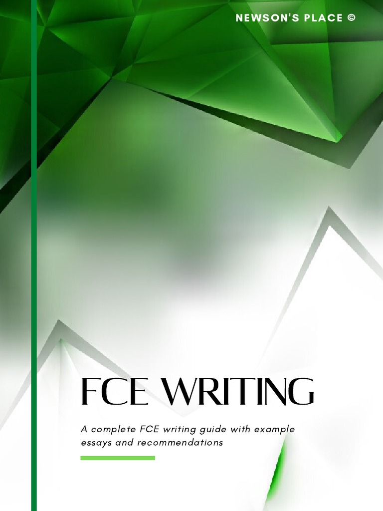 FCE Writing Guide Sample PDF | PDF | Sibling | Essays