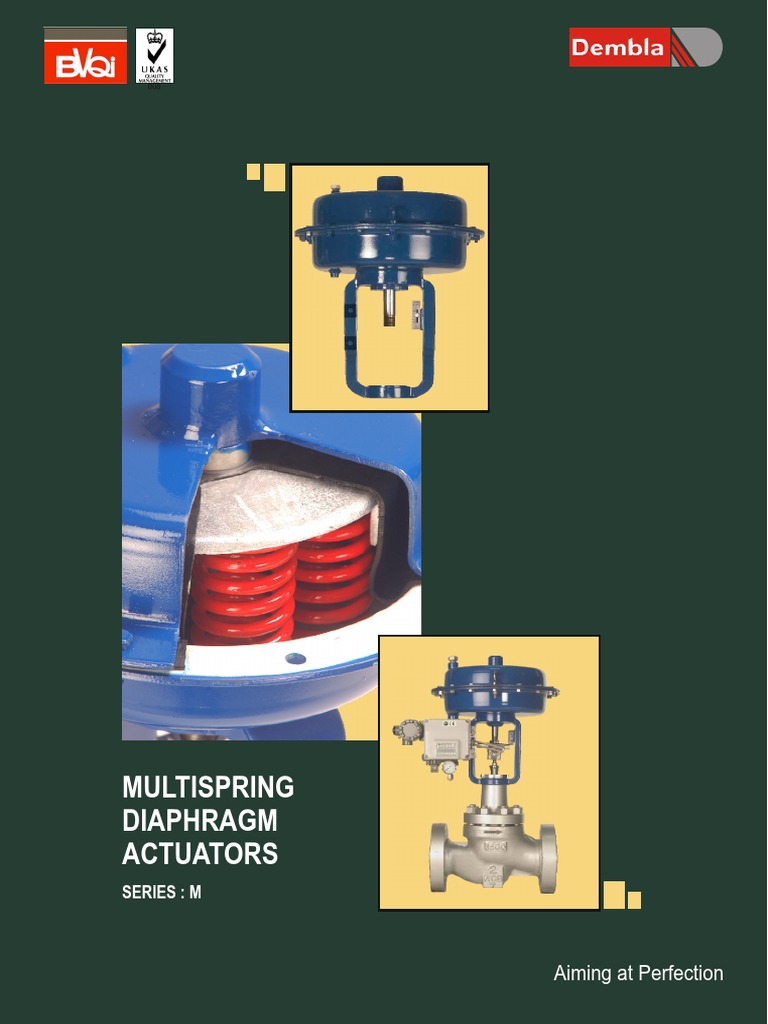 M Series Actuator-RMP-23 - DEMBLA | PDF | Valve | Actuator