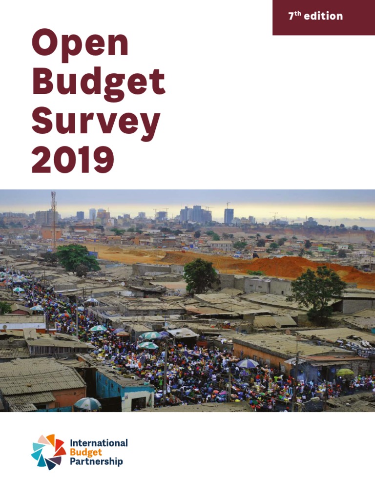 Open Budget Survey 2019 Overview | PDF | Public Participation ...