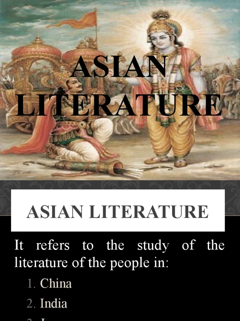 An Overview of Asian Literature: Exploring the Rich Literary Traditions ...