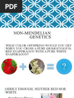 Handout - NonMendelian Inheritance Webquest | PDF | Dominance (Genetics) | Heredity