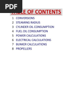 Bunker Calculation, Formula With Example and Sample Excel Sheet | PDF