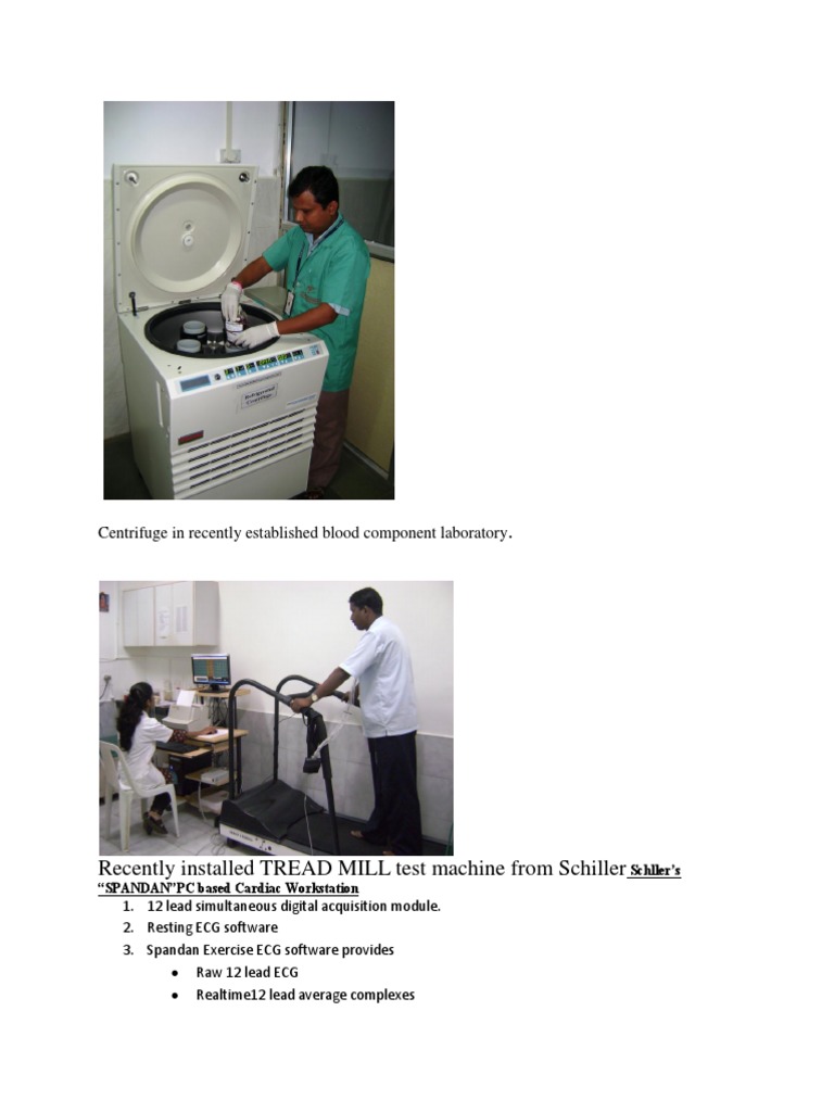 Centrifuge in Recently Established Blood Component Laboratory | PDF