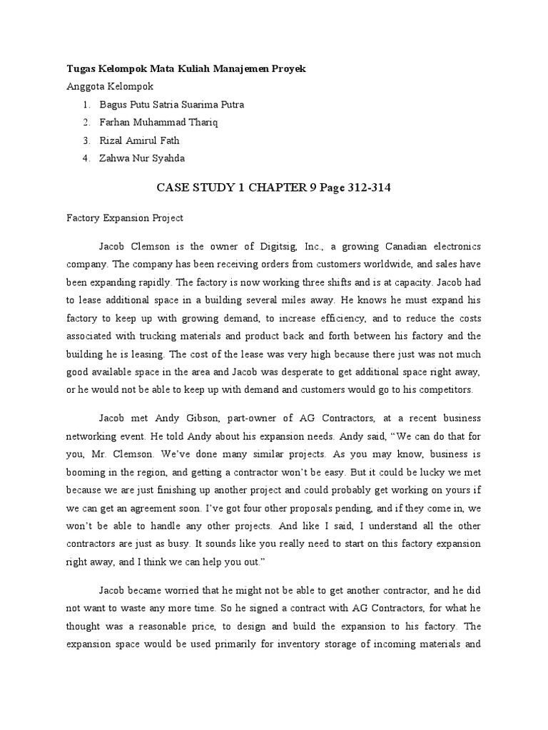 Tugas Kelompok 2 Sesi 9 Chapter 9 Case Study 1 | PDF | Logistics | Inventory