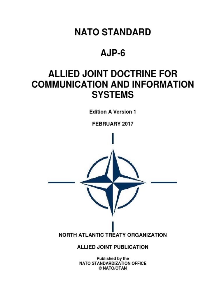 Doctrine Nato Cis Ajp 6 PDF | PDF | Information Security | Computing