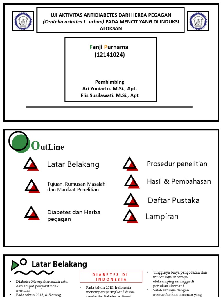 Contoh PPT Sidang TA2 | PDF