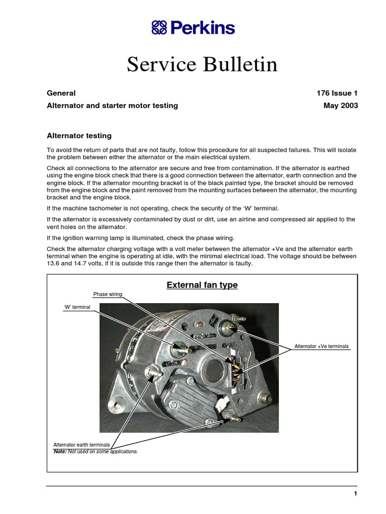 Alternator and Starter Motor Testing | PDF | Electric Motor | Machines