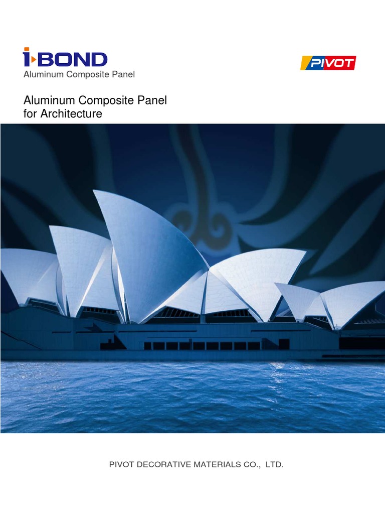 Aluminum Composite Panel for Architecture - IBOND | PDF | Sheet Metal ...
