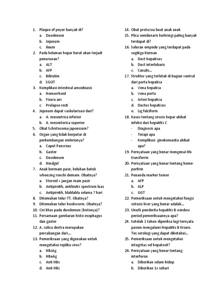 Soal Imo Gastro | PDF
