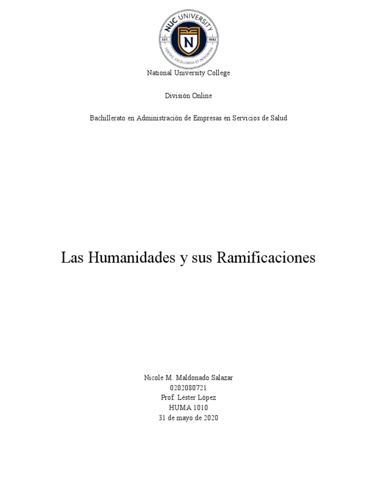 Tarea 1.2 Humanidades 1010 | PDF | Homo Sapiens | Conceptos psicologicos