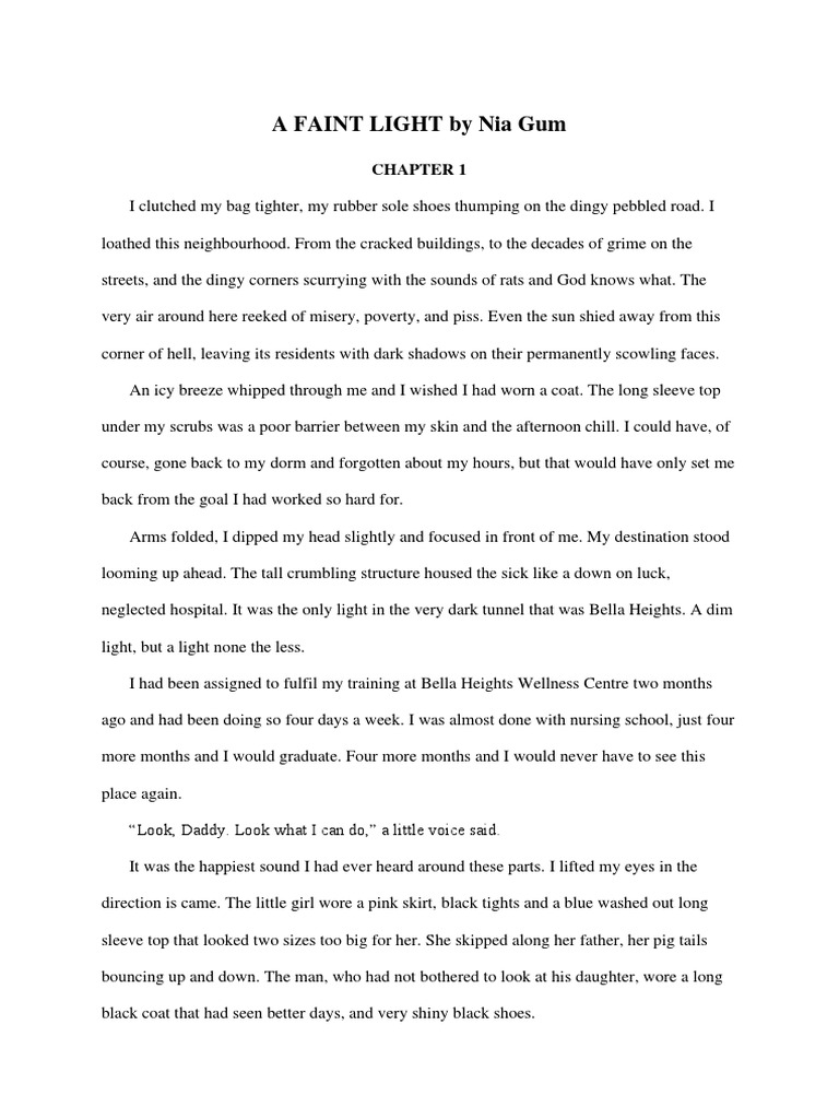 A Faint Light | PDF | Nature