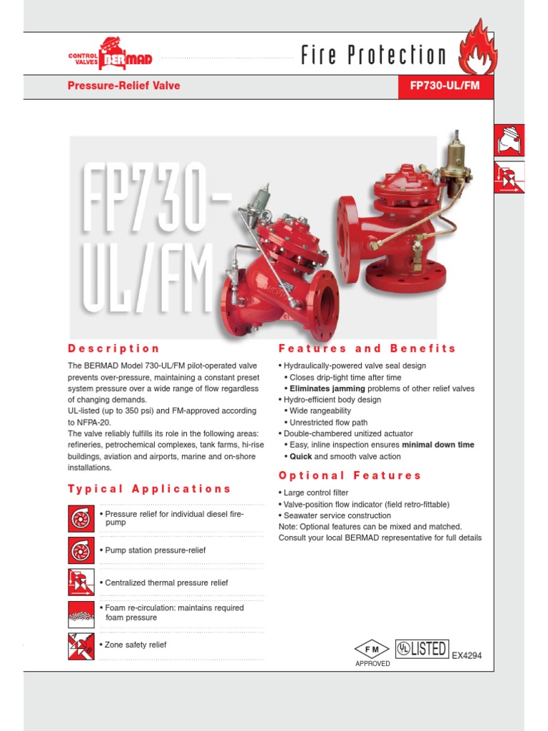 Fire Protection: Listed | PDF | Valve | Building Engineering