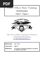 Civil Disturbance Management Operations | PDF | Violence | Civil Disorder