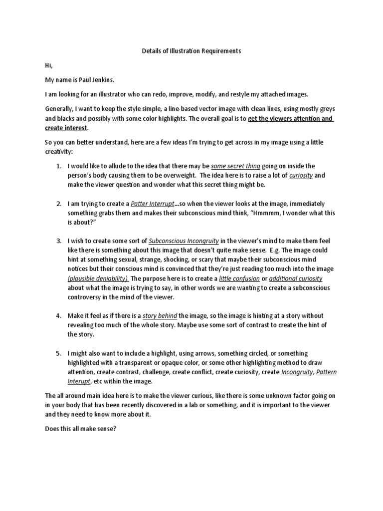 Create Interest.: (Plausible Deniability) - The Purpose Here Is To ...