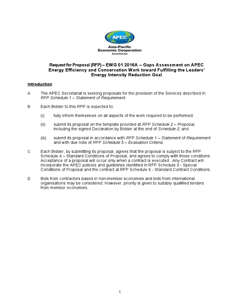 Sample RFP | PDF | Request For Proposal | Per Diem