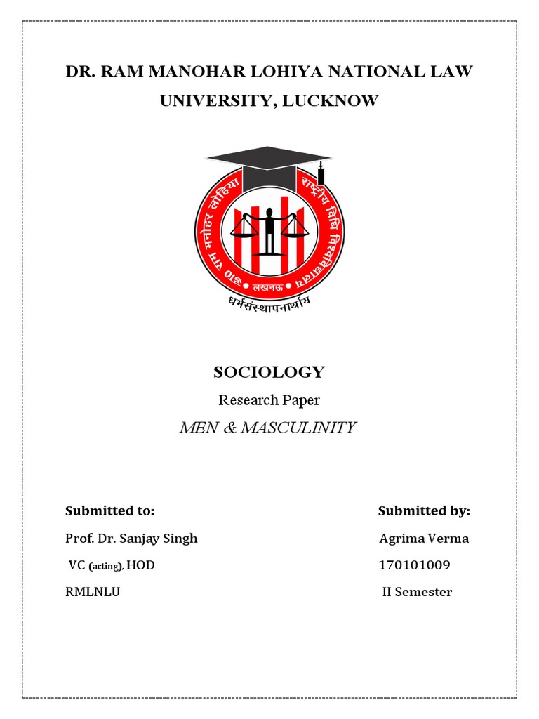 Sociology | PDF | Masculinity | Sociology