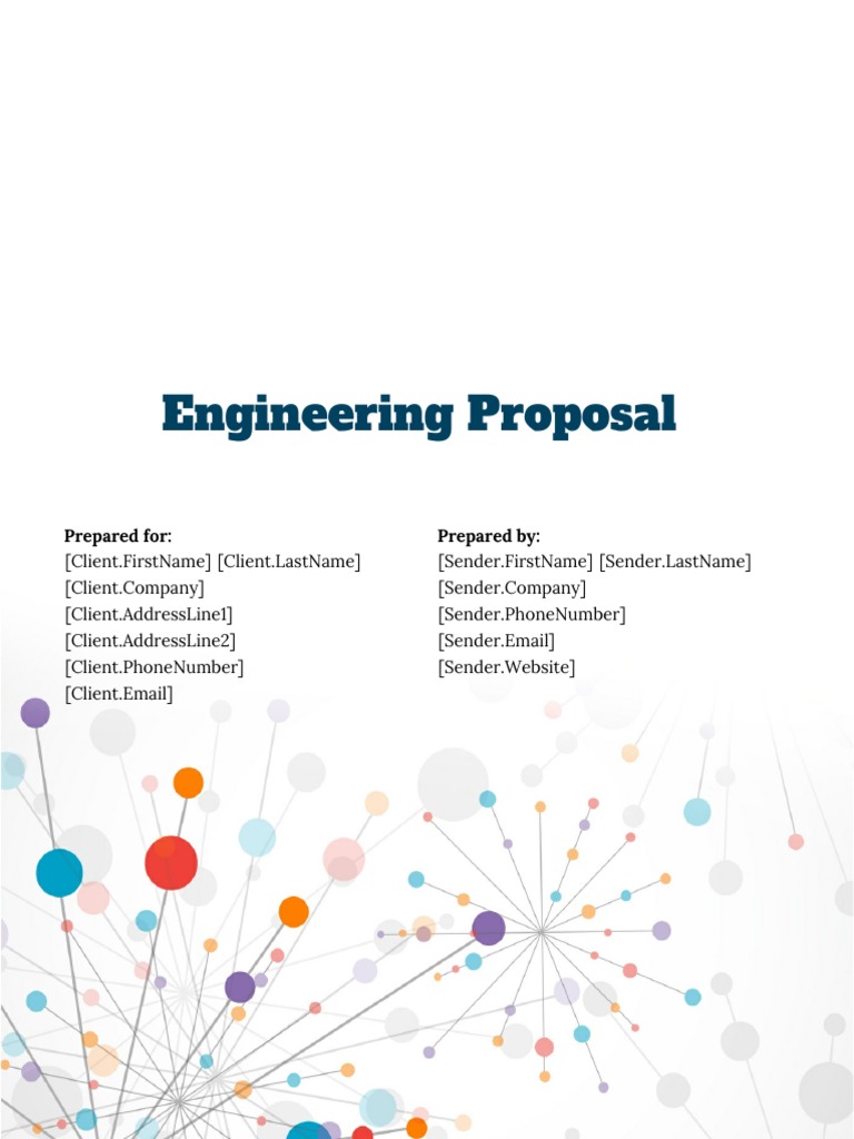 Engineering Proposal: Prepared For: Prepared by | PDF | Application ...