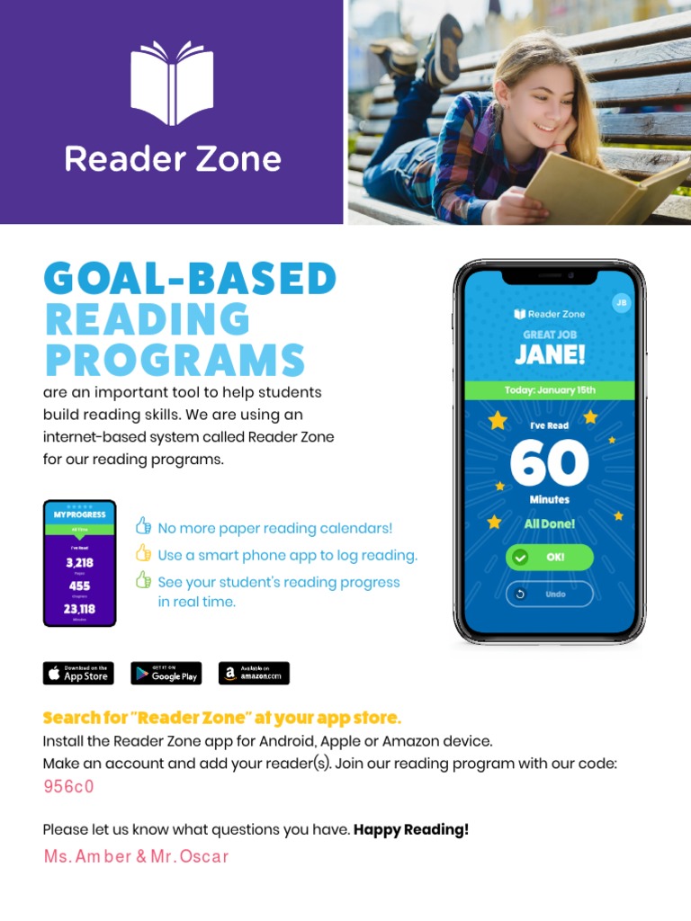 Reader Zone Flyer | PDF