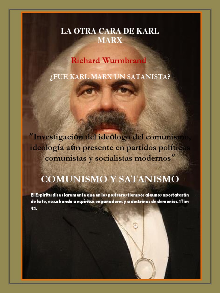 Marx y Satan-Comunismo y Ocultismo | PDF | Karl Marx | Comunismo